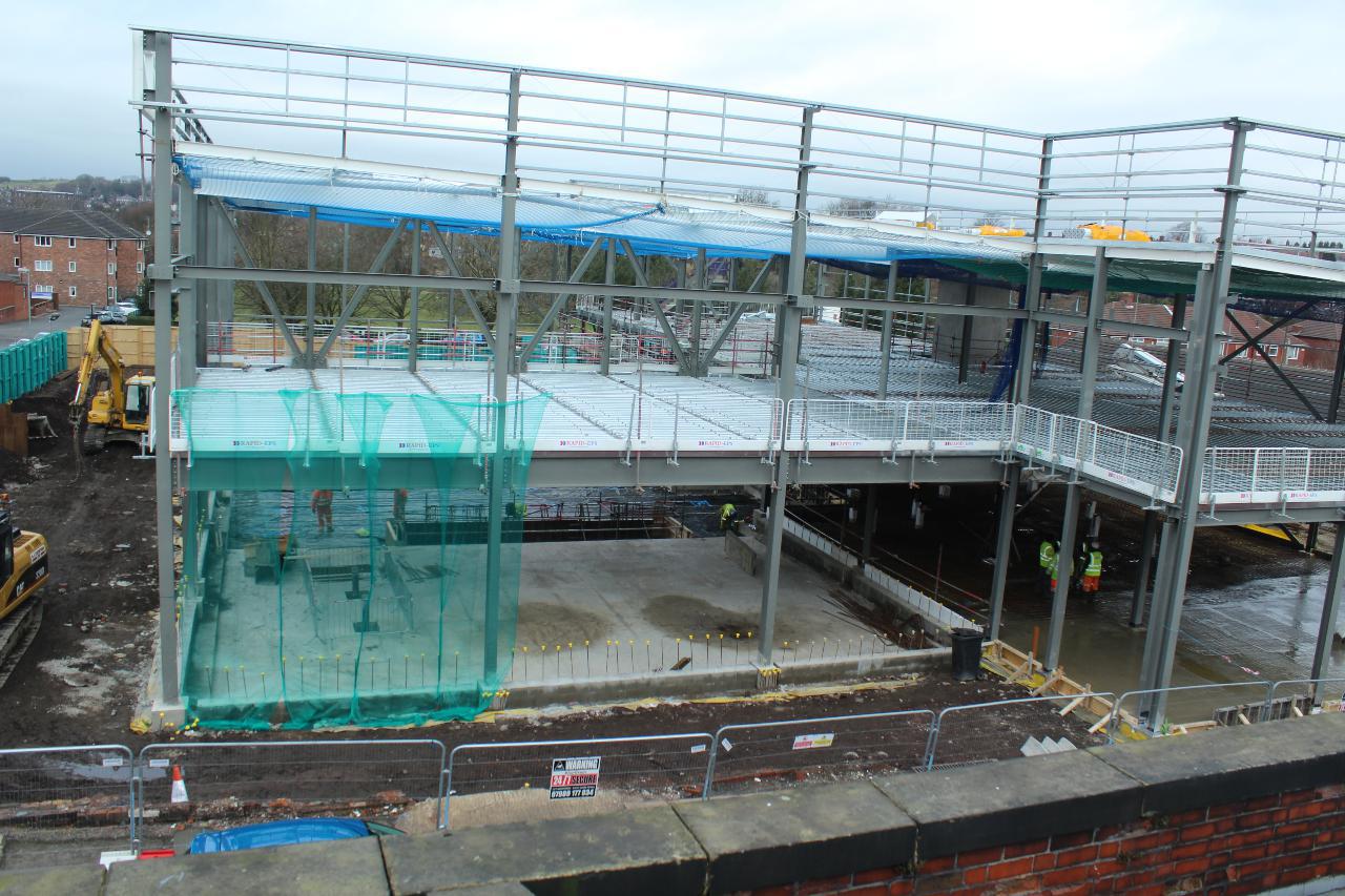 Time-lapse Video of Royton Leisure Centre Construction